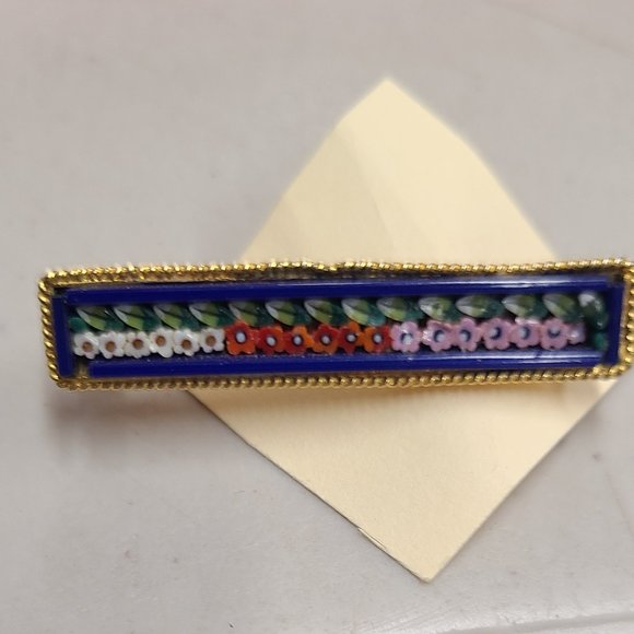 Hermes | Jewelry | Vintage Hermes Enamel Flower Pin Red White Pink And ...